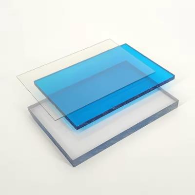 China 5mm 10mm 15mm 16mm 18mm  Impact Resistance Polycarbonate Sheet PC Solid Sheet for Highway Soundbarrier for sale