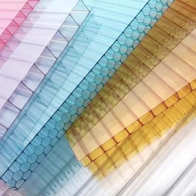 China Green House Hollow Polycarbonate Sheet/ Honeycomb Hollow Polycarbonate Sheet/Greenhouse Panel for sale