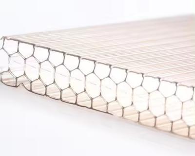 China Green House Hollow Polycarbonate Sheet/ Honeycomb Hollow Polycarbonate Sheet/Greenhouse Panel for sale