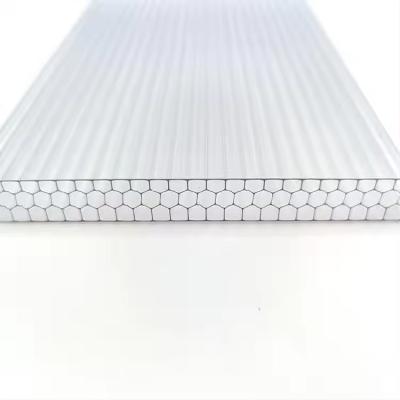 China Green House Hollow Polycarbonate Sheet/ Honeycomb Hollow Polycarbonate Sheet/Greenhouse Panel for sale