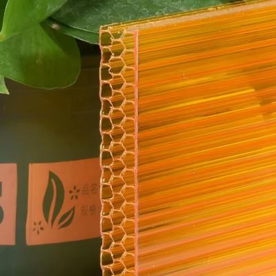 China Green House Hollow Polycarbonate Sheet/ Honeycomb Hollow Polycarbonate Sheet/Greenhouse Panel for sale