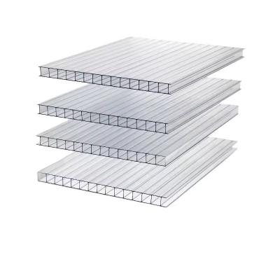 China Heat Reflective Polycarbonate Roofing Sheet for Small Garden Greenhouse Clear Roofing Panels for sale