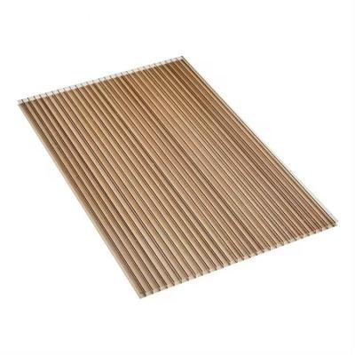 China Hojas de policarbonato de pared doble Hojas de policarbonato de 16 mm para invernadero en venta