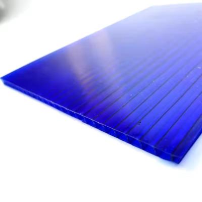 China Plastic Roofing Polycarbonate Sheet White clear Multiwall Polycarbonate Sheet Greenhouse Multiwall Polycarbonate Sheet for sale