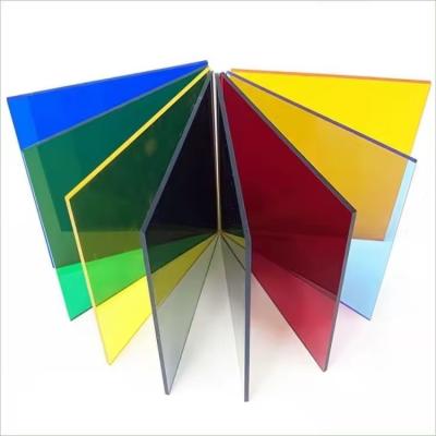 China Dachschuppen Klares Hochtransparentes PC Plastikbrett Strahlungsbeständig Verschleißbeständig und dünnes Kunststoffblech Glas Polycarbonat for sale