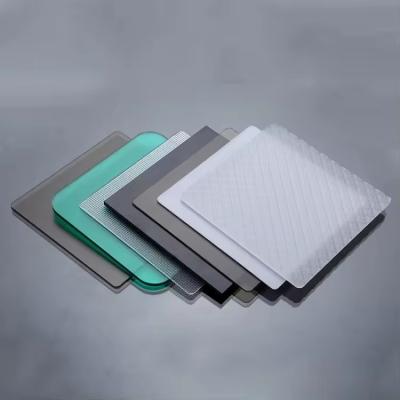 China Warm verkoop Plastic PC profielen U H F Accessoires voor polycarbonaatplaat Te koop