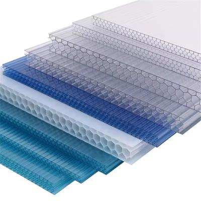 China High Impact Lock Multiwall Hollow Uv Coated Danpalon Polycarbonate Plastic Sheet With Clips Danpalon Polycarbonate Hollow Sheet for sale