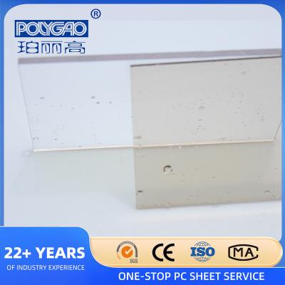 Cina Makralon Fogli di policarbonato solido Tetti di plastica trasparente PC Fogli di sole Fogli di policarbonato Tetti di casa verde in vendita
