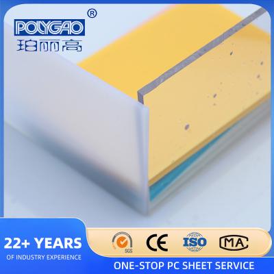 China PC Clear Curtain Walls Makralon Polycarbonate Plastic Hollow Sheet Pc Wall Panels Other Curtain Wall Accessories for sale