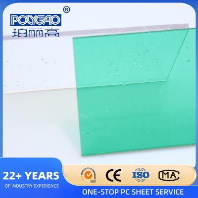 China Hoge sterkte kogelvrije polycarbonaatplaten 12 mm dikke polycarbonaatglaspanelen Te koop