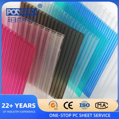 China UV Coated Polycarbonate Sun Protection Sheet for House for sale