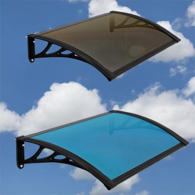 Insulado Transparente PC Canopy Soldo Policarbonato Telhado 10mm- 600mm Tamanho