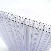 China Eco Friendly X Structure Polycarbonate Sheet Multiwall 32mm UV Protection for sale