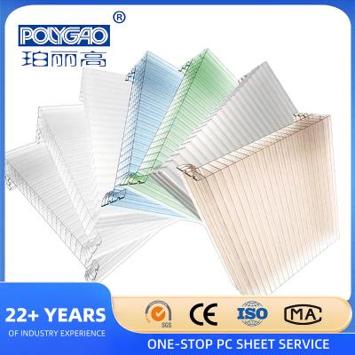 Cina Lastre per coperture in policarbonato Danpalon U-Lock con blocco UV, lastre cave in plastica per tetti apribili, per materiali da costruzione ecologici in vendita