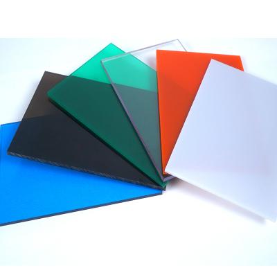 China Transparent Roof Polycarbonate Sheet Sun Panel for Outdoor Building Materials Clear Plastic Pc Policarbonato for Roof greenhouse polycarbonate solid sheet Kuwait price for sale