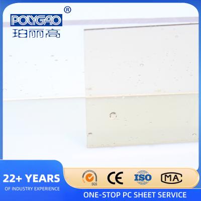 Китай Высокопрозрачный монолитный поликарбонатный лист 6 мм с гарантией 10 лет и более 5 лет продается