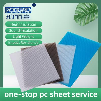 China Factory Direct Polycarbonate Honeycomb Board PC Honeycomb Sheet with 2100 mm Width and 4mm-12mm Thickness for sale
