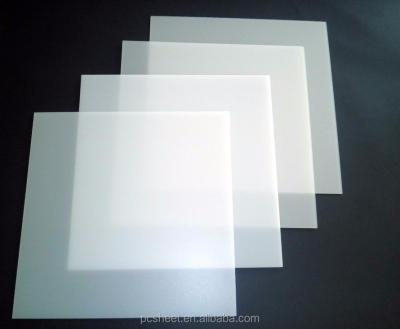 China POLYGAO High Transparency Diffusion Sheet Polycarbonate Flat Panel Acrylic Lightbox Sheet Thick Plate Processing for sale