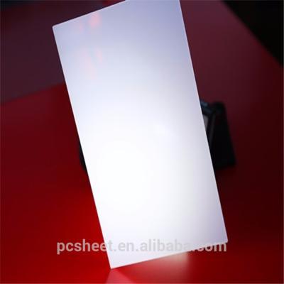 China POLYGAO High Transparency Diffusion Sheet Polycarbonate Flat Panel Acrylic Lightbox Sheet Thick Plate Processing for sale