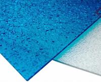 China Poly Carbonate Plastic Embossed Sheet Plastic Products Polycarbonate Solid and Embossed Sheet for Roofing for sale