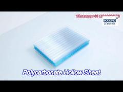 4mm 6mm 8mm dikke tweelingwand PC holle plaat polycarbonaatplaat voor daken/kasten Modern Design OEM/ODM