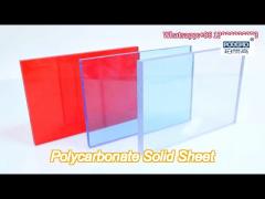 UV-bescherming polycarbonaat vouwbaar plaat golfplaat profielplaat voor daken