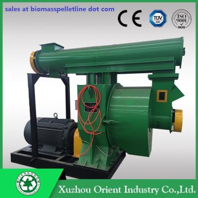 China TN-Patent Ring Die Biomass Wood Pellet Mill with Integrated Feeding-Oil Device for sale