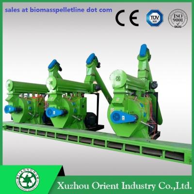 China TN-Patent  Export Grade High Capacity Biomass Ring Die Wood Pellet Machine for sale