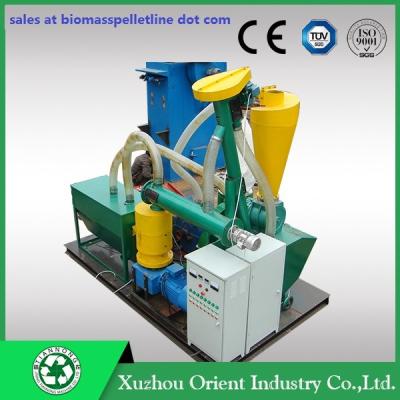 China 4-10MM Mobile Small Complete Biomass Pelleting Plant with Factory Supply for sale