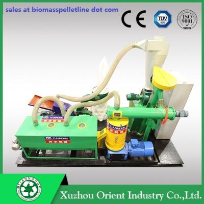 China TN-Patent Mobile Small Complete Biomass Pelleting Plant with Factory Supply for sale