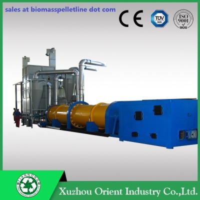 China Caster Shells Automatic Rotary Drum Dryer/Stalk Sawdust Dryer for Sale/Dryer for sale