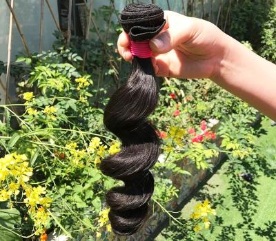 China Gezonde Maleise Natuurlijke Zwarte/Donkere Bruin van het het Menselijke Haarweefsel van 100% van Jong Meisje Te koop