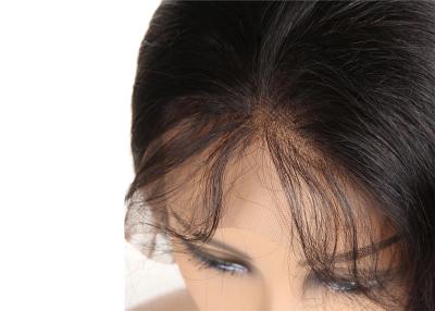 China Opperhuid van het Menselijke Haarpruiken zich 100% van het gemiddelde Grootte richtte de Volledige Kant zonder het Afwerpen of Verwarring Te koop