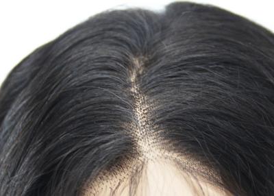 China Silk Base Top Raw Indian Remy Full Lace Wigs , Human Hair Full Lace Wigs For Black Woman for sale