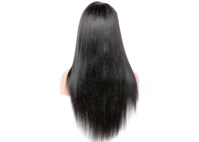 China Perucas retas da parte dianteira do laço do cabelo humano do Virgin brasileiro de 100% 5 polegadas para mulheres negras à venda