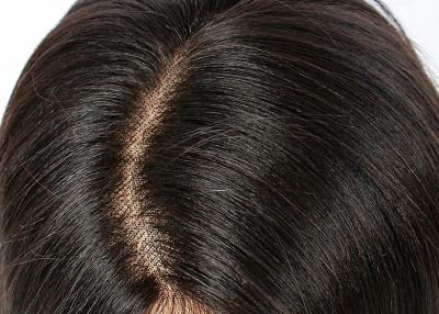 China Perucas retas da parte dianteira do laço do cabelo humano do Virgin brasileiro de 100% 5 polegadas para mulheres negras à venda