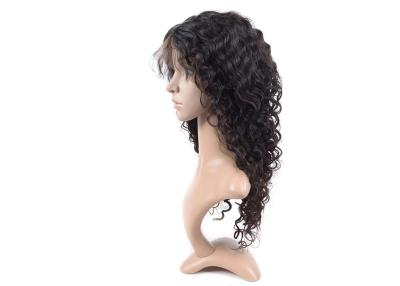 China Real Mink Brazilian Human Hair Curly Lace Front Wigs Long Life Time For Black Women for sale