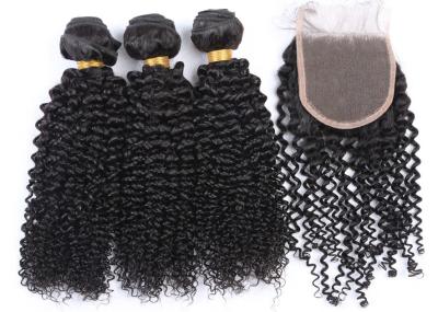 China Resilient Full Lace Frontal Closure , 4x4 Lace Front Closure With 3 Bundles for sale