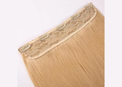 Cina Clip gialla nelle estensioni naturali dei capelli, diritto clip capa piena nelle estensioni dei capelli in vendita