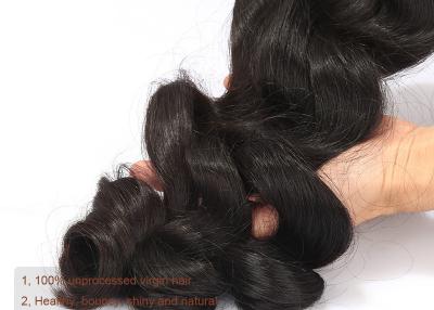 Cina Nessun tessuto brasiliano indiano di spargimento dei capelli, capelli brasiliani non trattati lisci 6A in vendita
