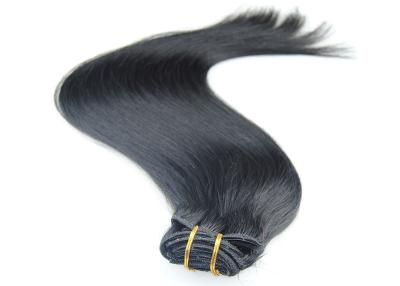Cina Tessuto brasiliano reale diritto serico dei capelli umani di Wave pulito senza pidocchi o nodi in vendita