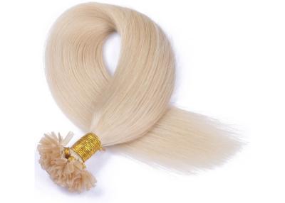 China 10A Pre Bonded Nail U Tip Remy Human Hair Extensions Without Knots Or Lice for sale