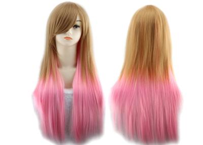 Cina Pettine colorato luminoso delle parrucche dei capelli umani di dimensione adulta facilmente comodo durare in vendita