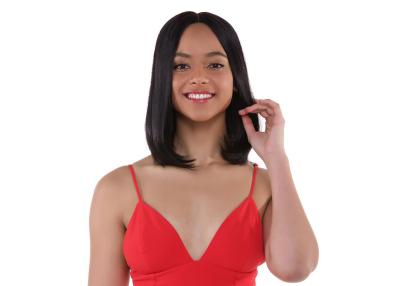 Cina Parrucche piene non trattate dei capelli umani del pizzo, parrucche piene di Bob dei capelli umani del pizzo di densità di 130% in vendita