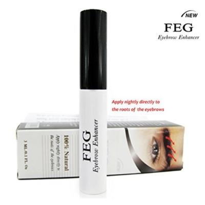 China Natural growth Fast Stimulate Serum Beard Eyebrow Eyelash Grow Longer Thicker for sale