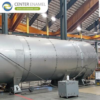 China Stainless Steel Construction Customized Size Chemical Mixing Tanks with Precision Thermal Control for Industrial Processing for sale