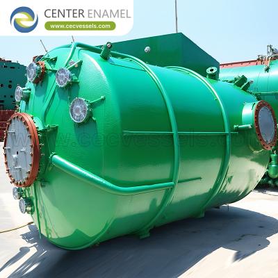 China 3000L Capacity Stainless Steel Industrial Reactor Tank with 0.1-10 Mpa Design Pressure for Chemical Processing for sale