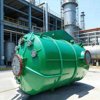 China Stainless Steel Oil and Gas Separator with Customized Size and 0.1-10 Mpa Design Pressure for Industrial Applications for sale