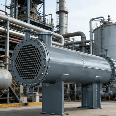 China Stainless Steel High Pressure Crude Oil Separator with Customized Size for Three Phase Separation for sale