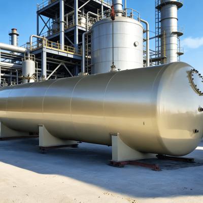 China Stainless Steel Oilfield Separator with Customized Size and 0.1-10 Mpa Design Pressure for Efficient Phase Separation for sale